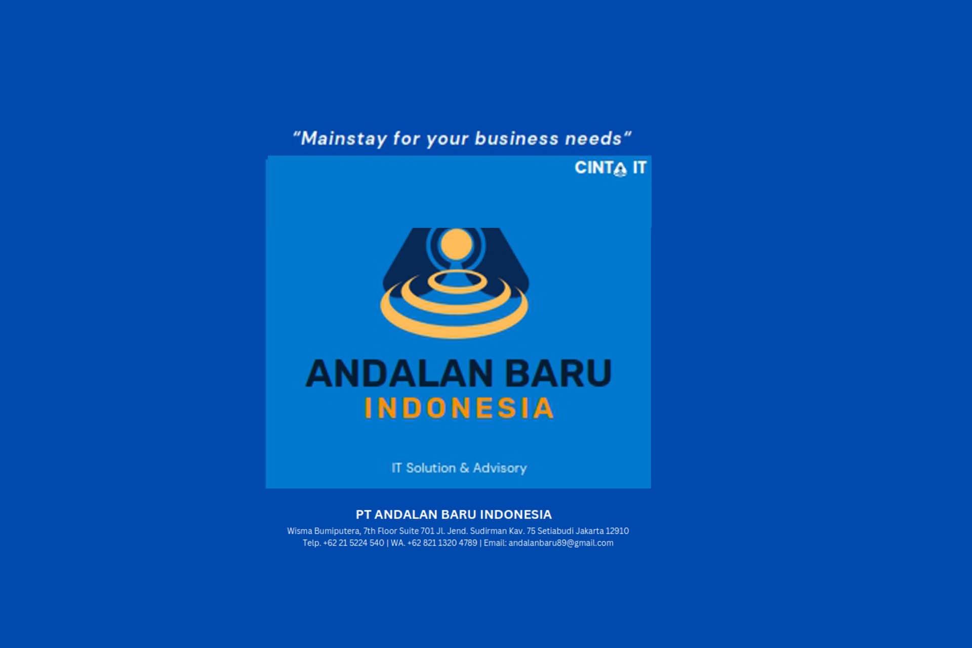 PT Andalan Baru Indonesia